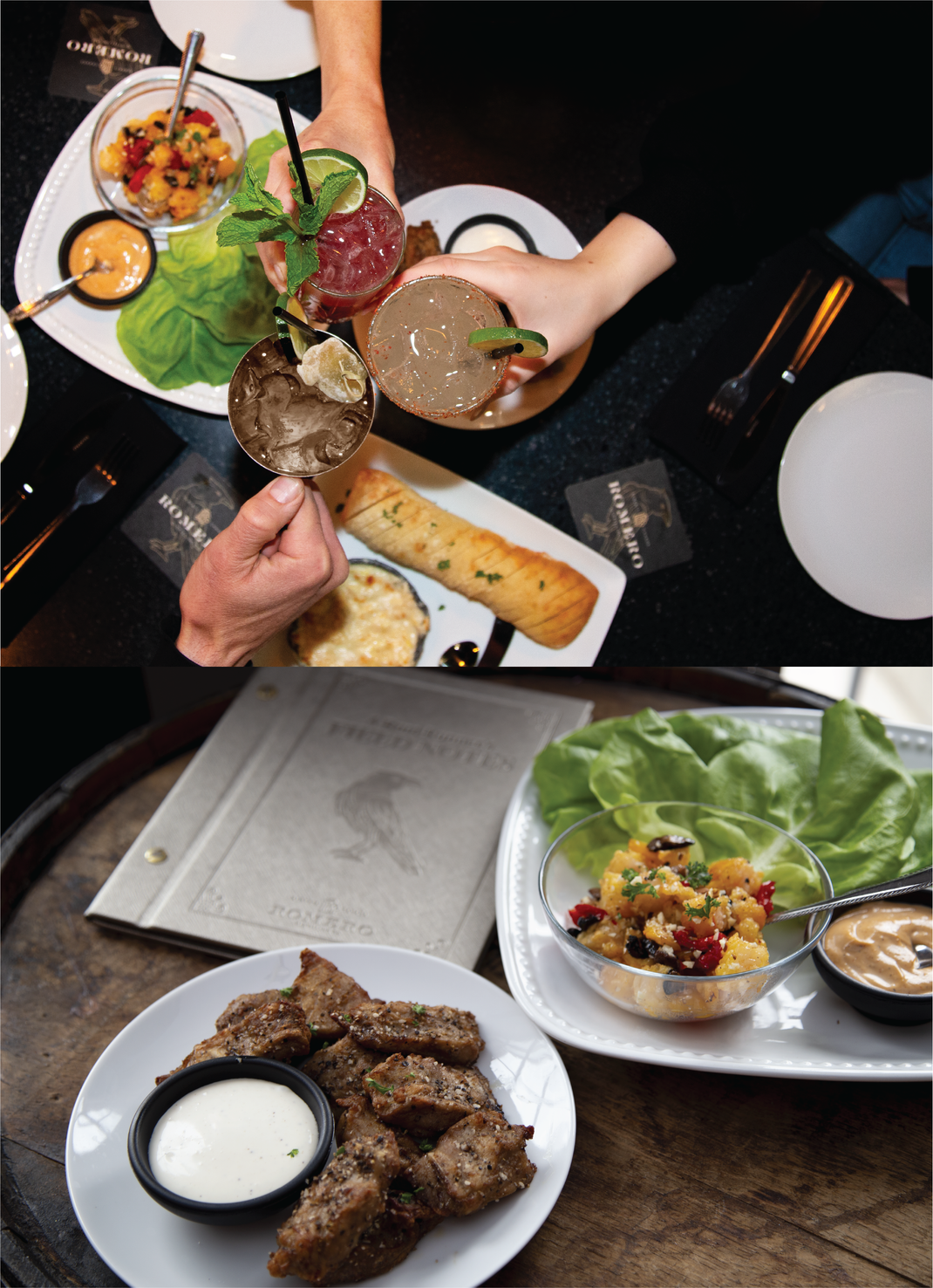 Menu and Reservations – Romero Distilling Co.